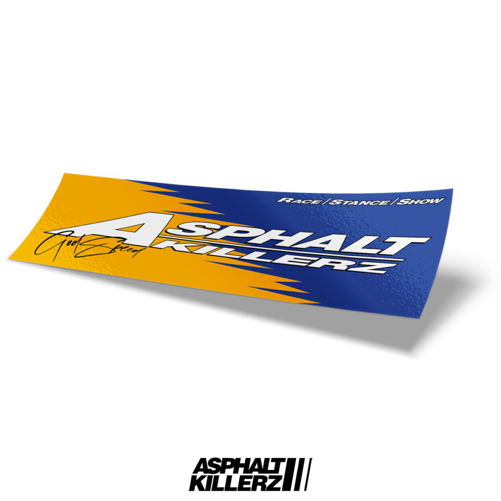 AK LIMITED SERIES SLAP STICKERS - AK SPOON - Asphalt Killerz