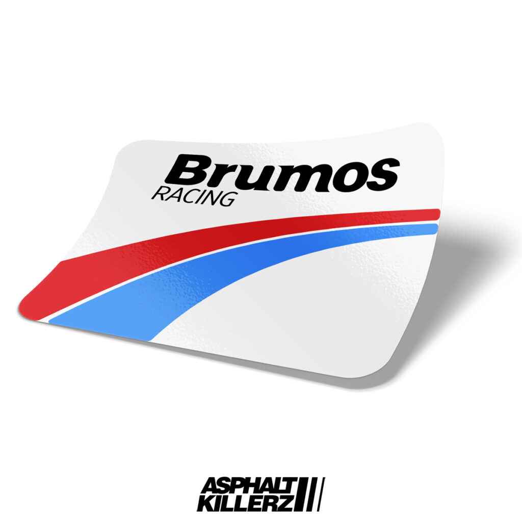 Vintage IMSA racing Sticker Brumos Racing - Asphalt Killerz