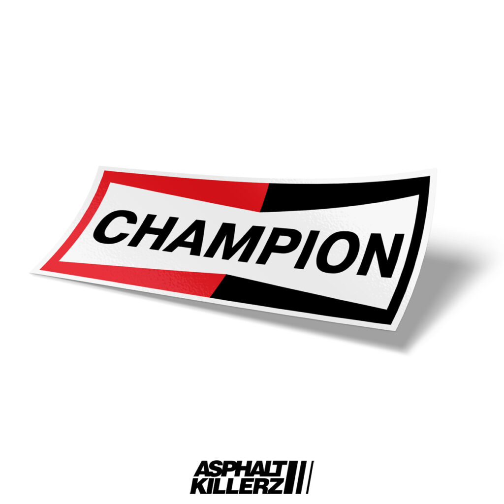 Vintage IMSA racing Sticker Champion - Asphalt Killerz