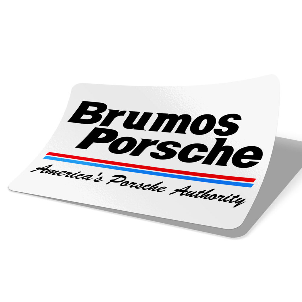 Brumos Porsche American's Porsche Authority Vintage IMSA Racing Sticker ...