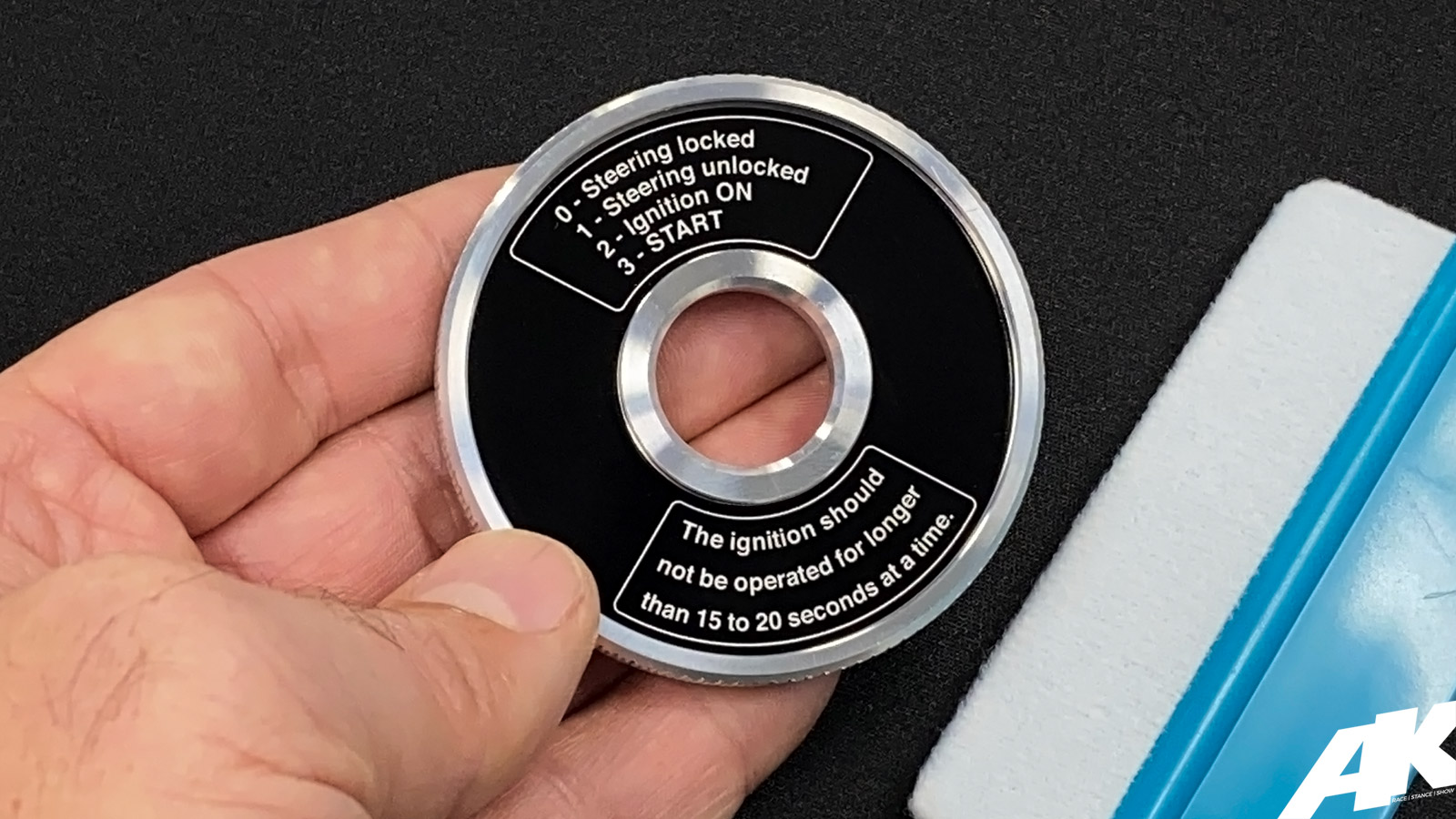 Ignition switch cover decal for V2 Ignition Switch Bezel for G-model ...