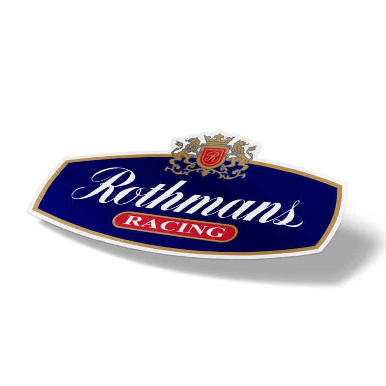Rothmans Racing Porsche Vintage IMSA Racing Sticker - Asphalt Killerz